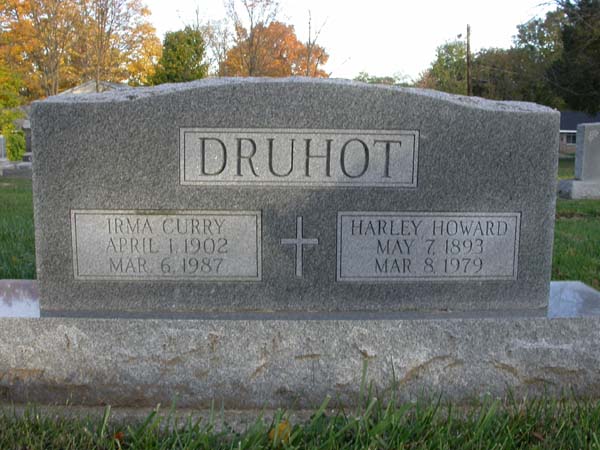 Druhot, Cronkrite, Grimes, Lebanon Cemetery Southeast Addition, Warren ...